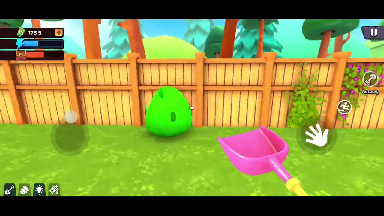 Playing A Mobile game about digging a whole pt 1 - YouTube