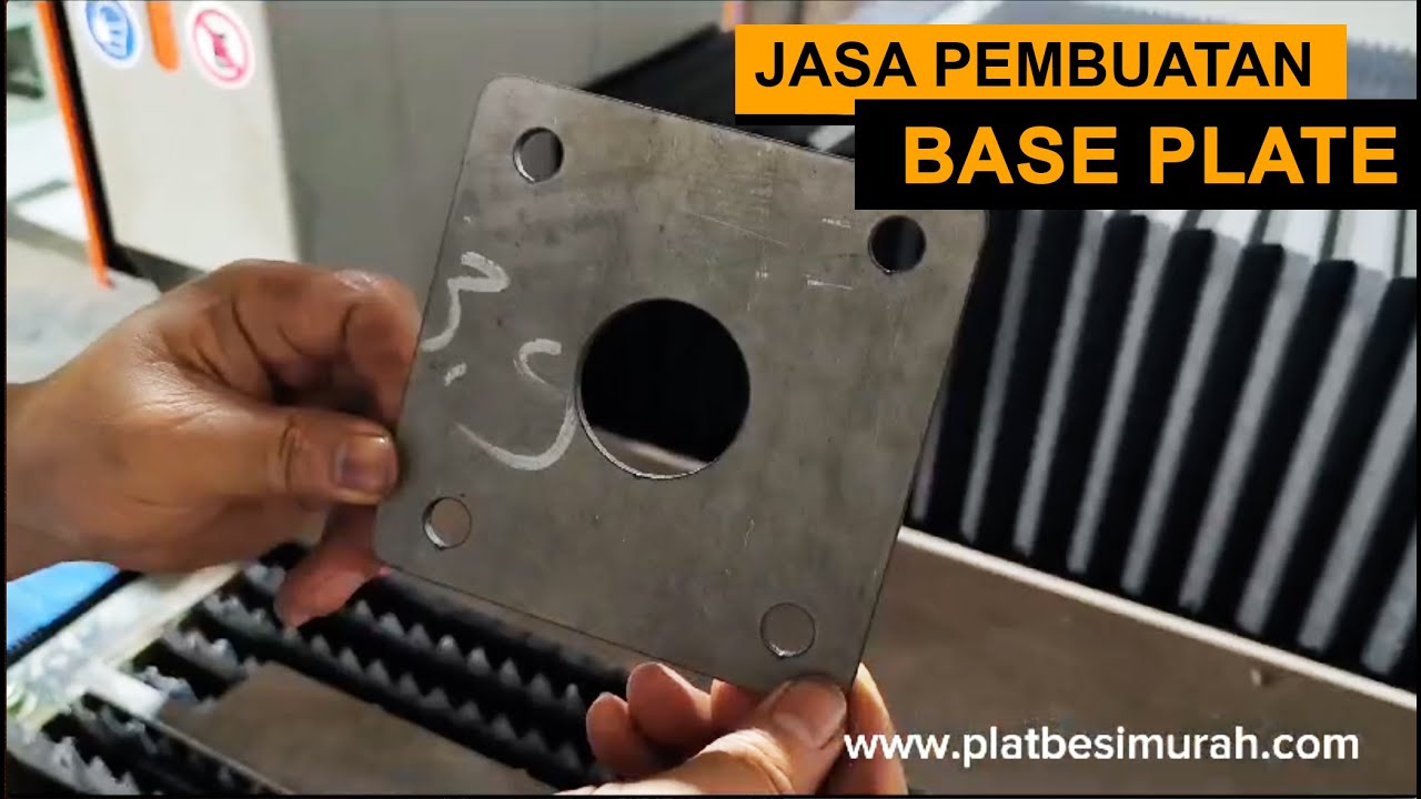 Jasa pembuatan base plate - YouTube