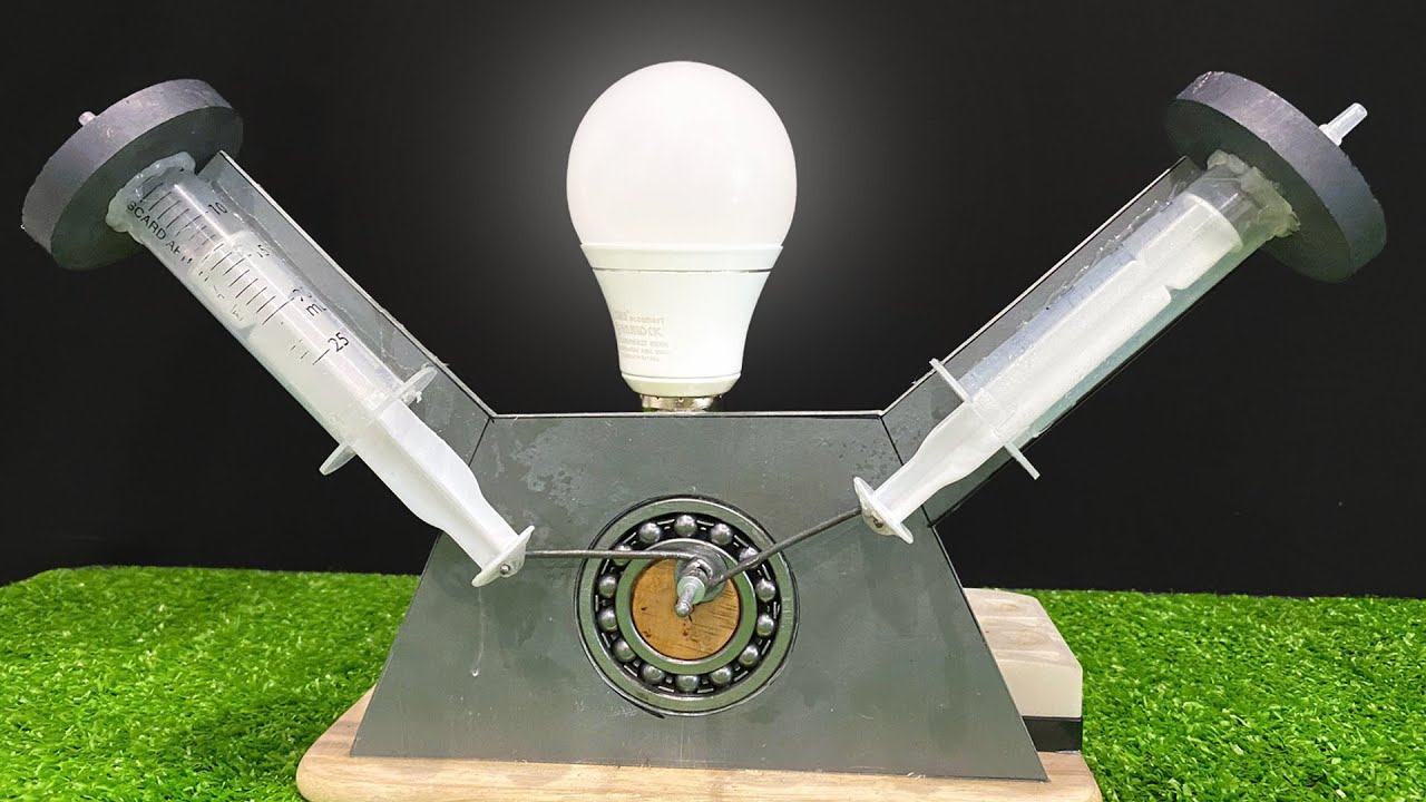 How to make dubble cylinder engine from PVC | Invention Master - YouTube