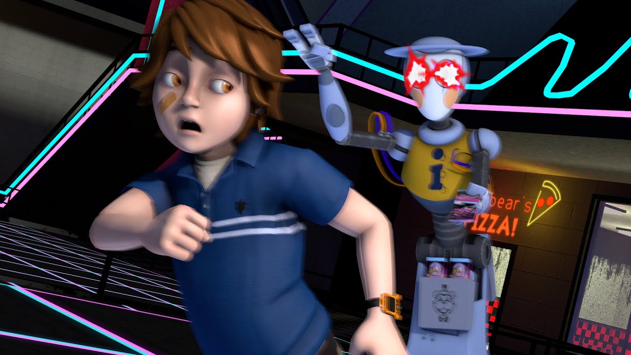 [FNAF SFM] Security Breach: Take A Map! - YouTube