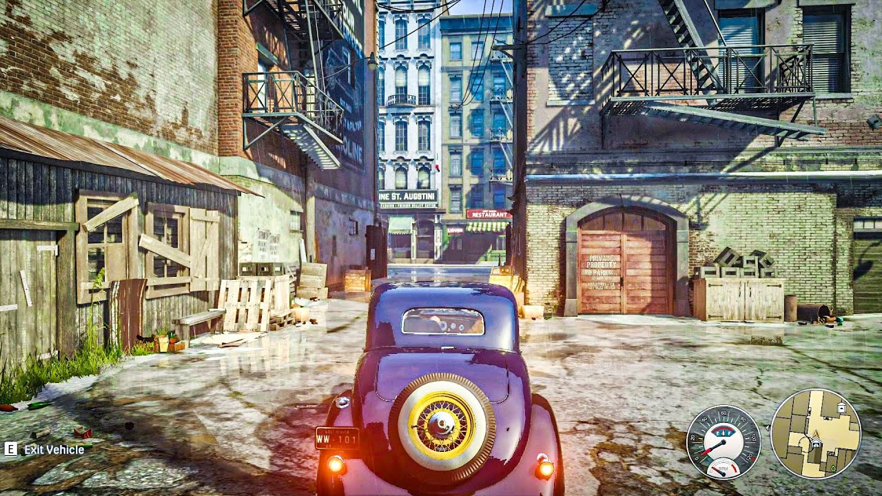 MAFIA DEFINITIVE EDITION ( Lost Heaven Map ) | 4K Ultra Graphics ...