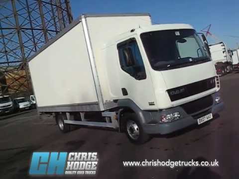DAF LF45 7.5 ton Sleeper cab Box truck LEZ Compliant - Chris Hodge ...