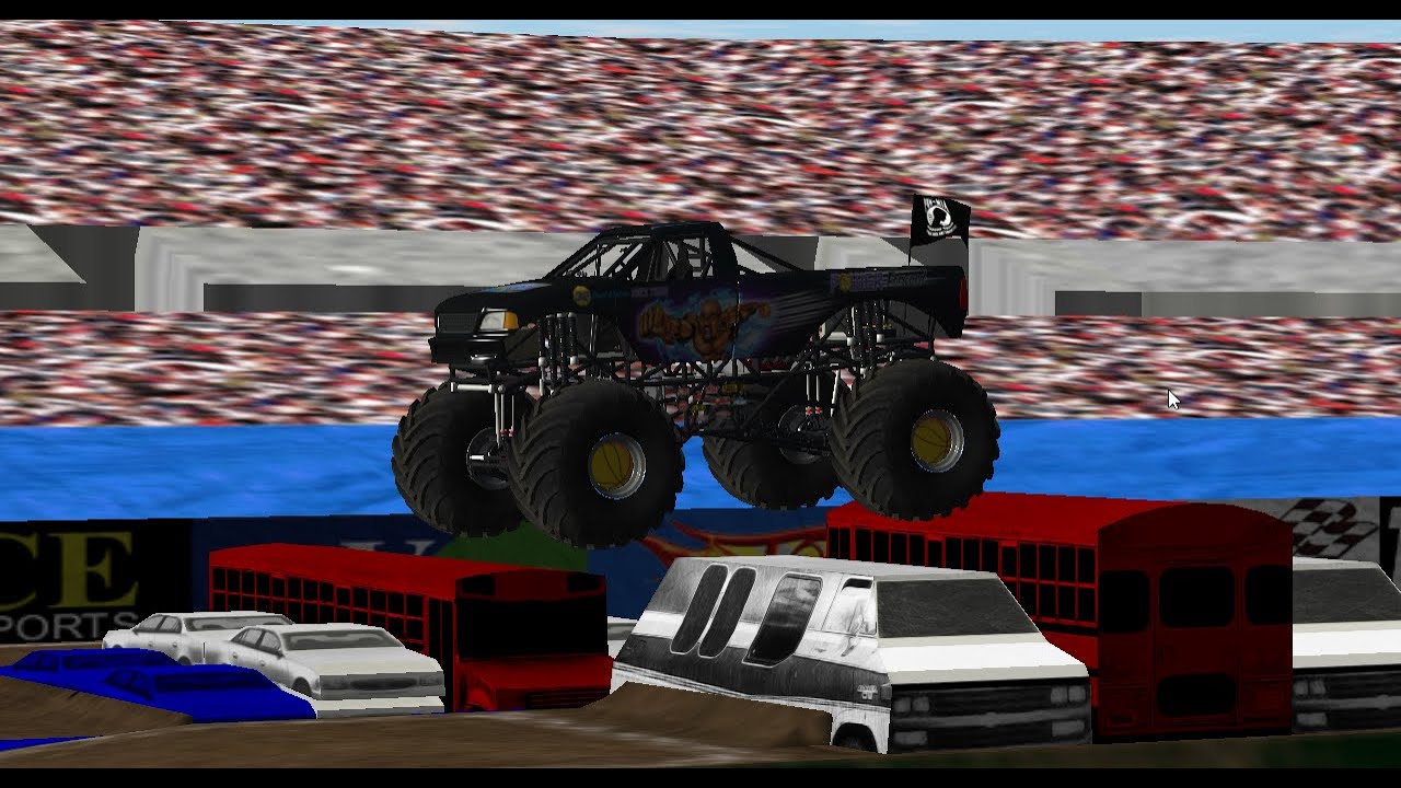 ROR Monster Jam Power Forward Freestyle @ World Finals 3! - YouTube