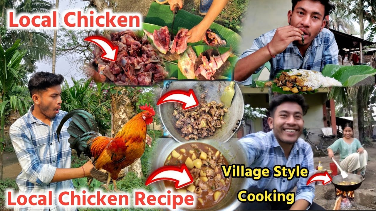 Local Chicken Recipe || Village style Cooking 😀🤪 || Village life ️ ...