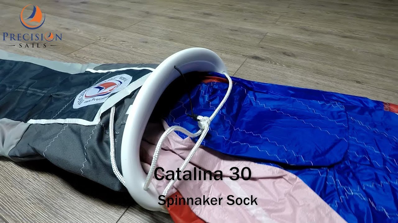 Precision Sails Spinnaker Sock - YouTube