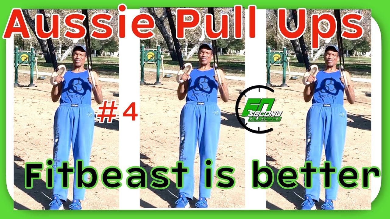 CALISTHENICS STRENGTH: AUSTRALIAN PULL UPS - Fitbeast rings are better ...