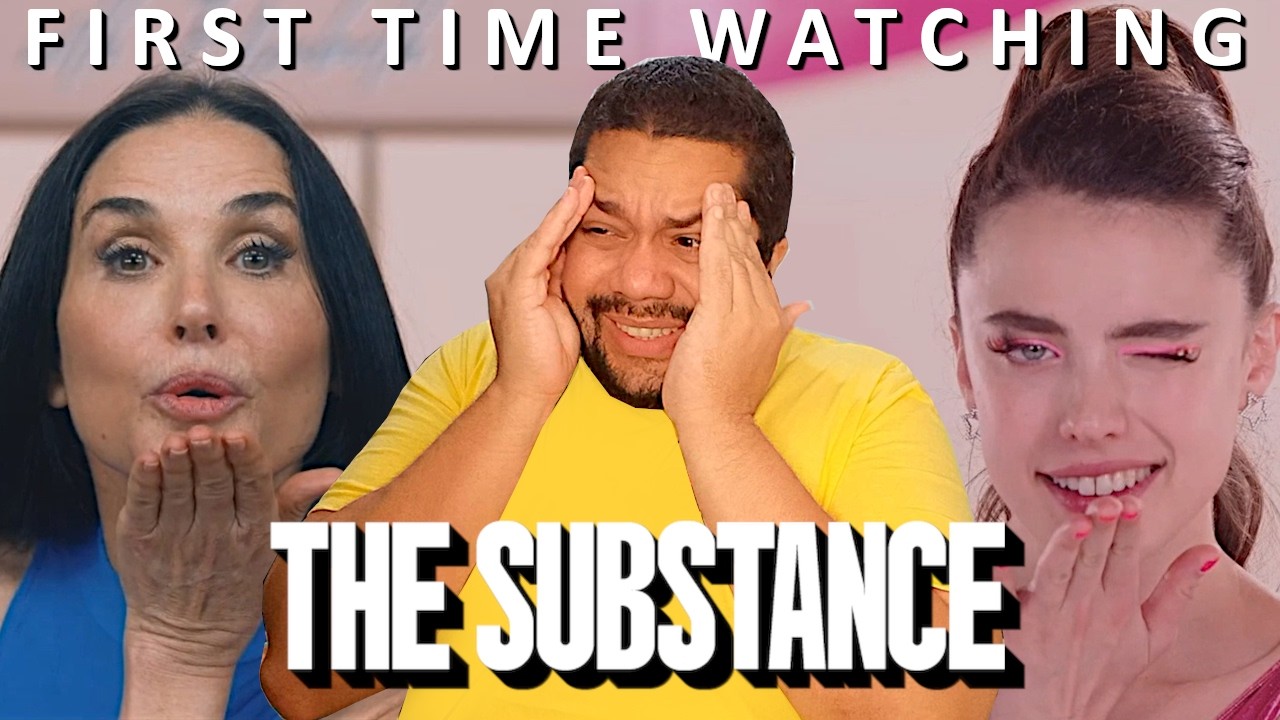THE SUBSTANCE (2024) REACTION | First Time Watching | Demi Moore and ...