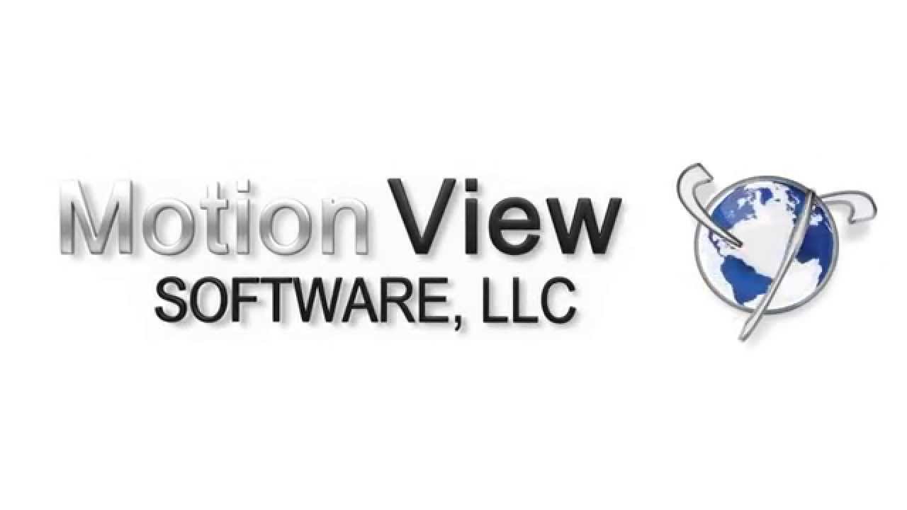 Motion View Software Logo Animation - YouTube