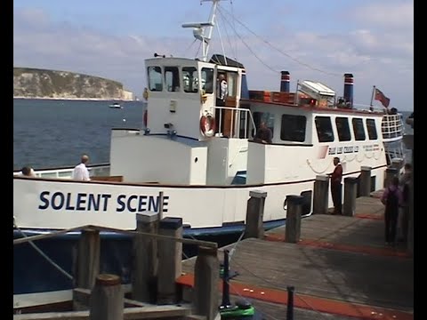 Swanage to Poole and back on Blue Line's "Solent Scene" in July 2005 ...