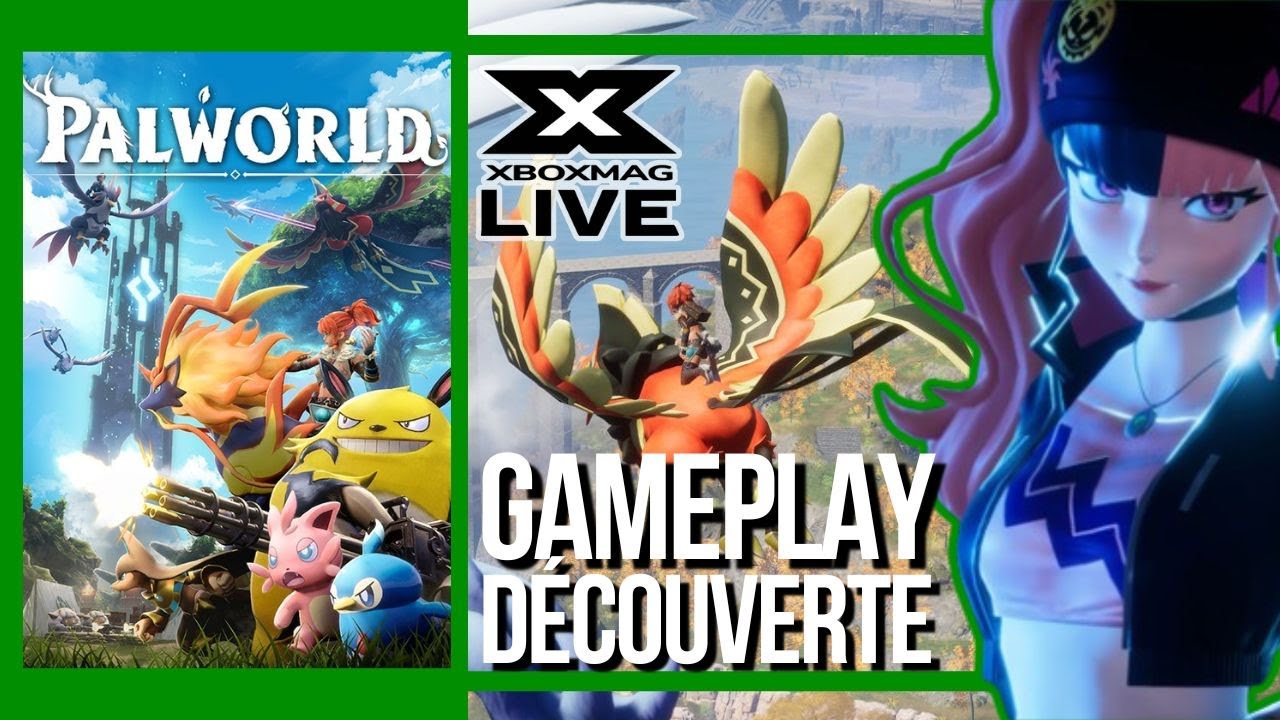 Palworld - Gameplay Découverte sur Xbox Series X - YouTube