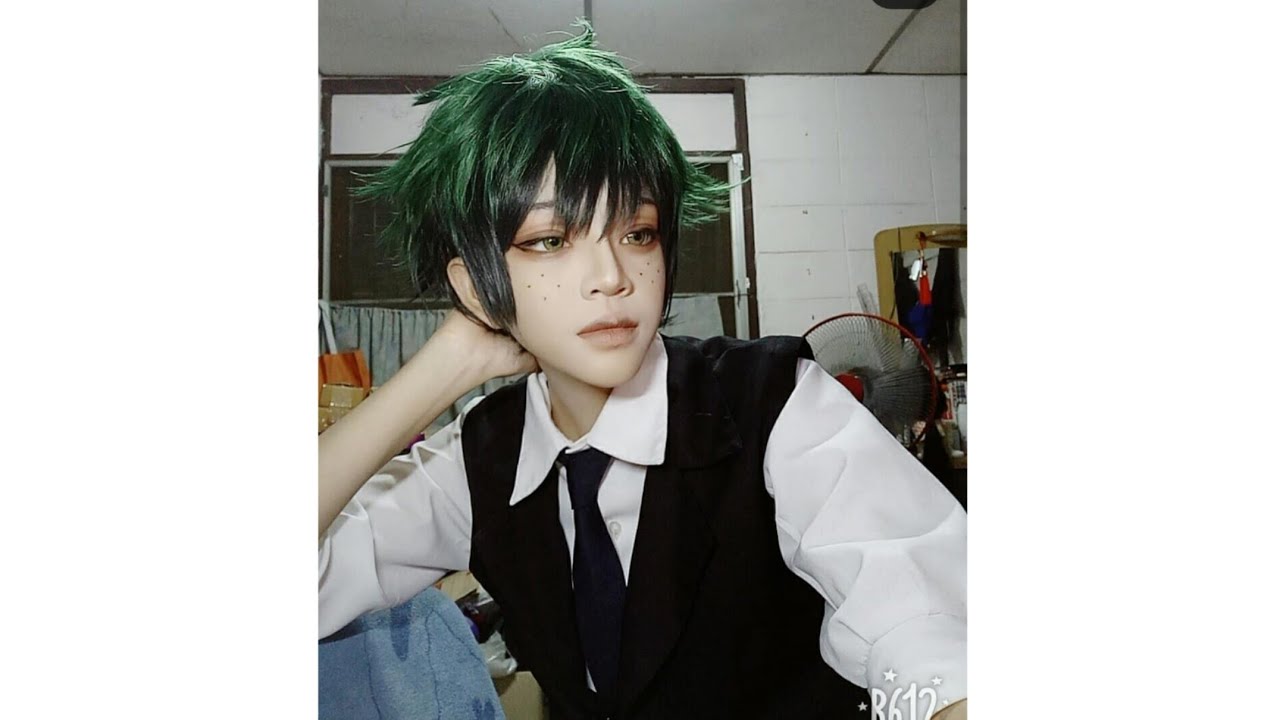 [Cosplay Makeup] IZUKU MIDORIYA Boku no hero academia - YouTube
