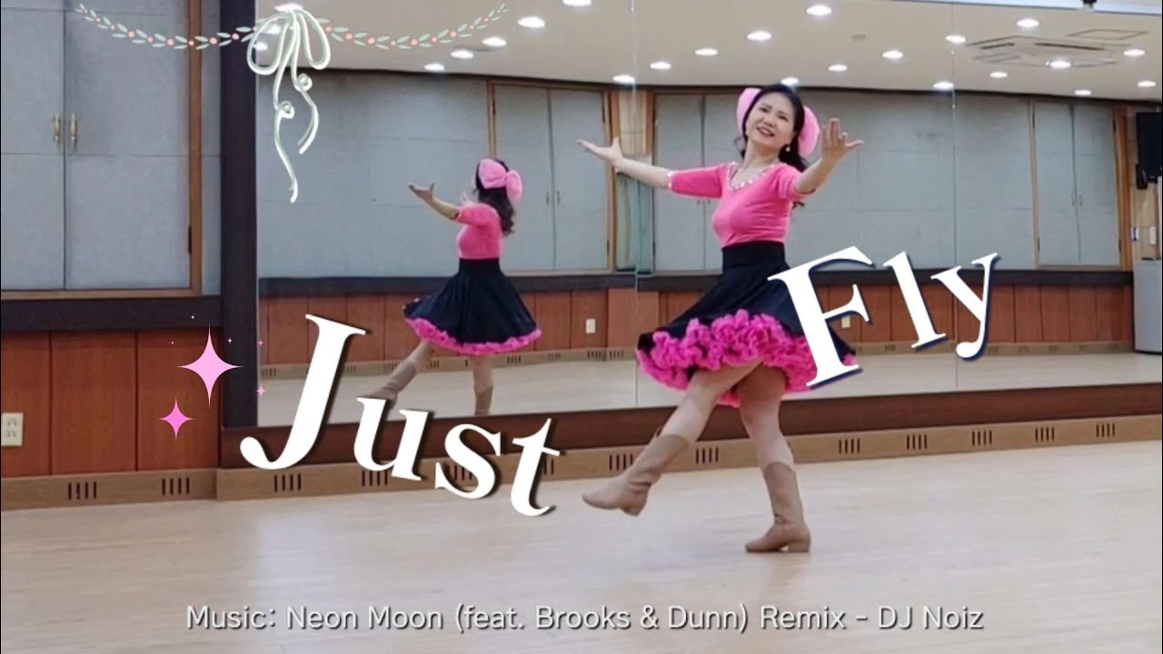 Just Fly / Improver - Line Dance (Dance & Teach) - YouTube
