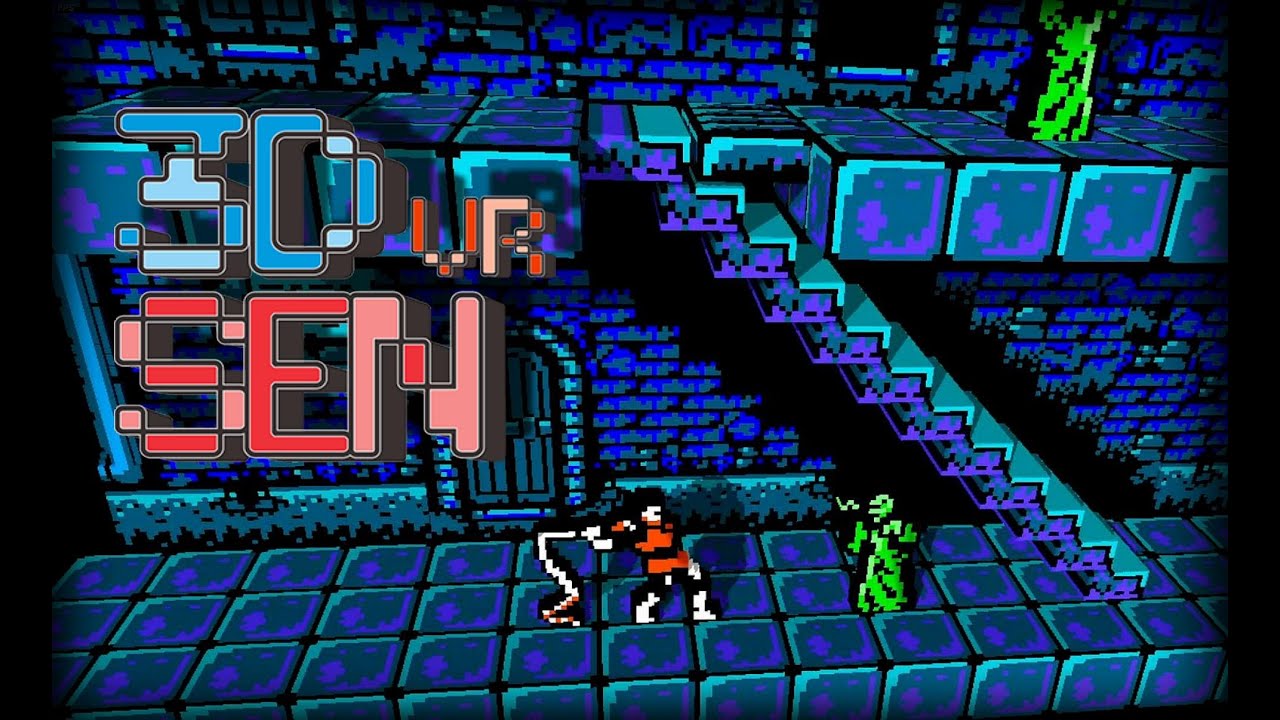 Retro games in VR!! - 3dSen VR - YouTube