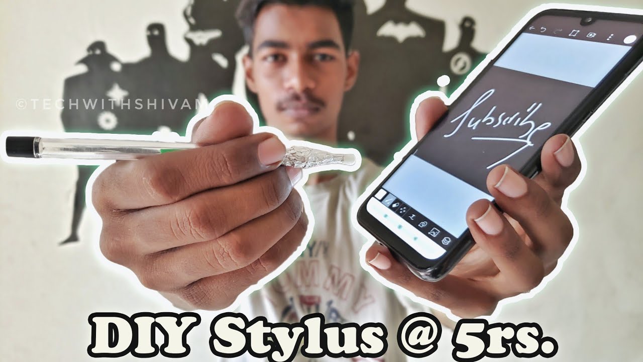 DIY - Touch Pen (STYLUS) for Phone and Touch Laptops | Stylus in 2 ...