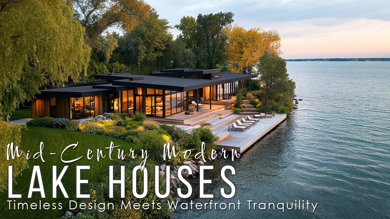 Mid-Century Modern Lake Houses: Timeless Design Meets Waterfront ...