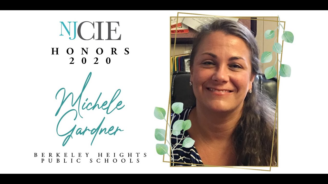 NJCIE Honors 2020: Michele Gardner - YouTube