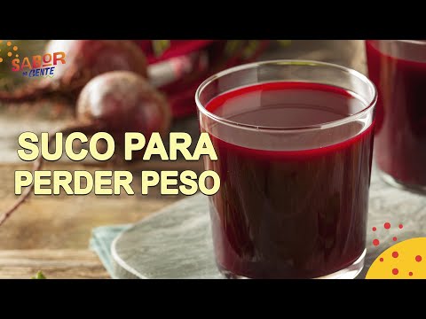 Receita INCRÍVEL para EMAGRECER: Suco de BETERRABA com LIMÃO