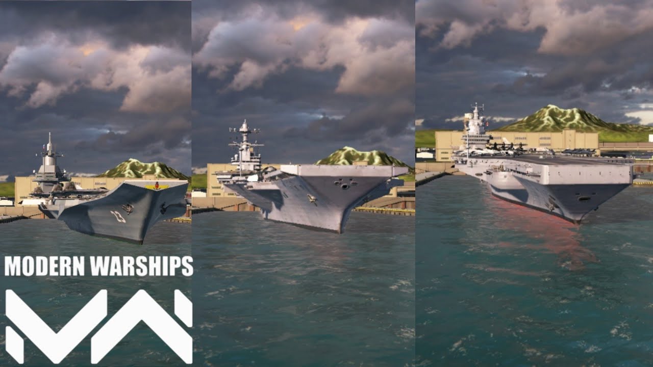 All Assault Carriers with Recommended Loadouts | Modern Warships - YouTube