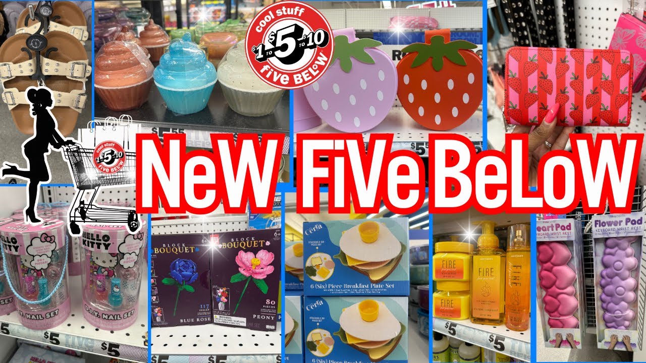 FiVe BELoW🚨🔥5 BELoW NEW Dupes & Trending Arrivals🚨🔥Five Below Shop W/Me ...