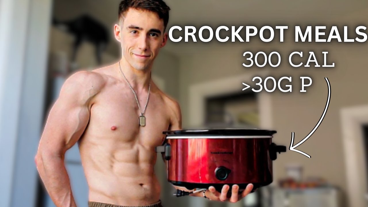 EASY Meal Prep To Get SHREDDED | *Crockpot Recipe* - YouTube