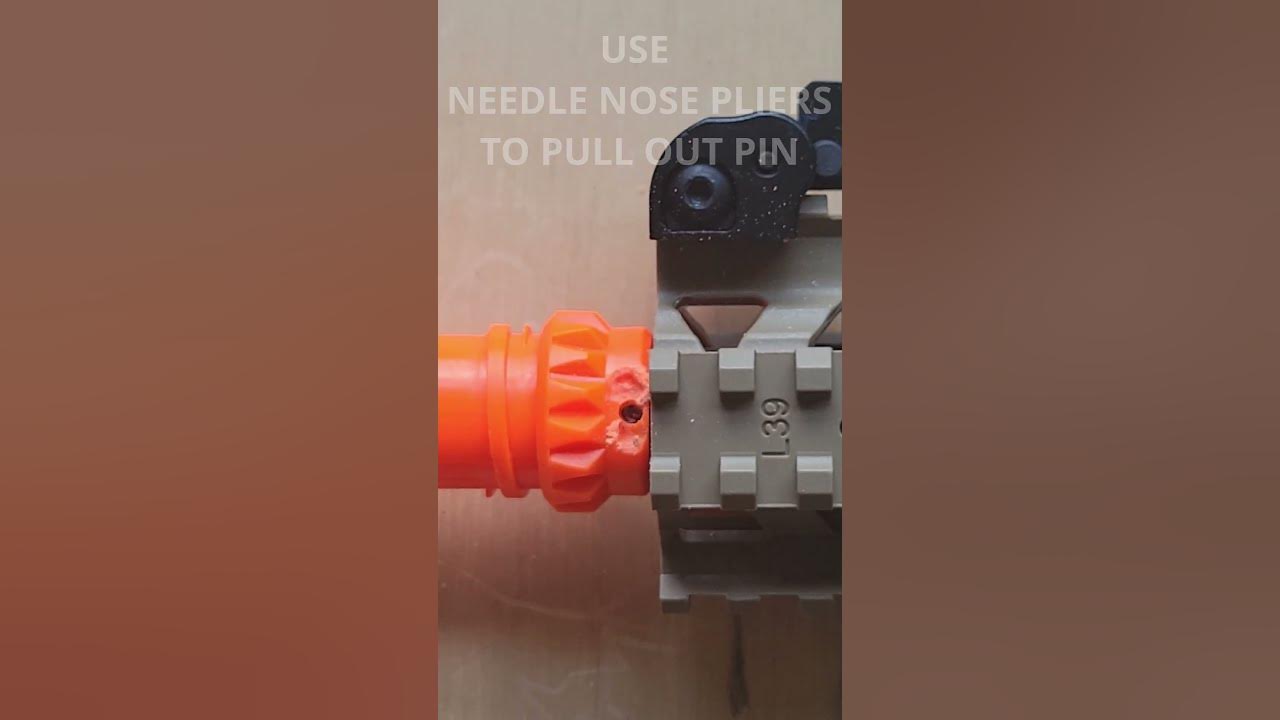 HOW TO REMOVE ORANGE TIP FROM AEG / #shorts #airsoft - YouTube