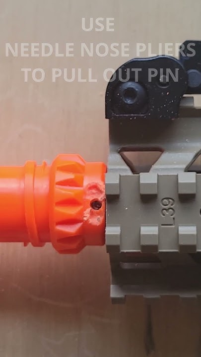 HOW TO REMOVE ORANGE TIP FROM AEG / #shorts #airsoft - YouTube