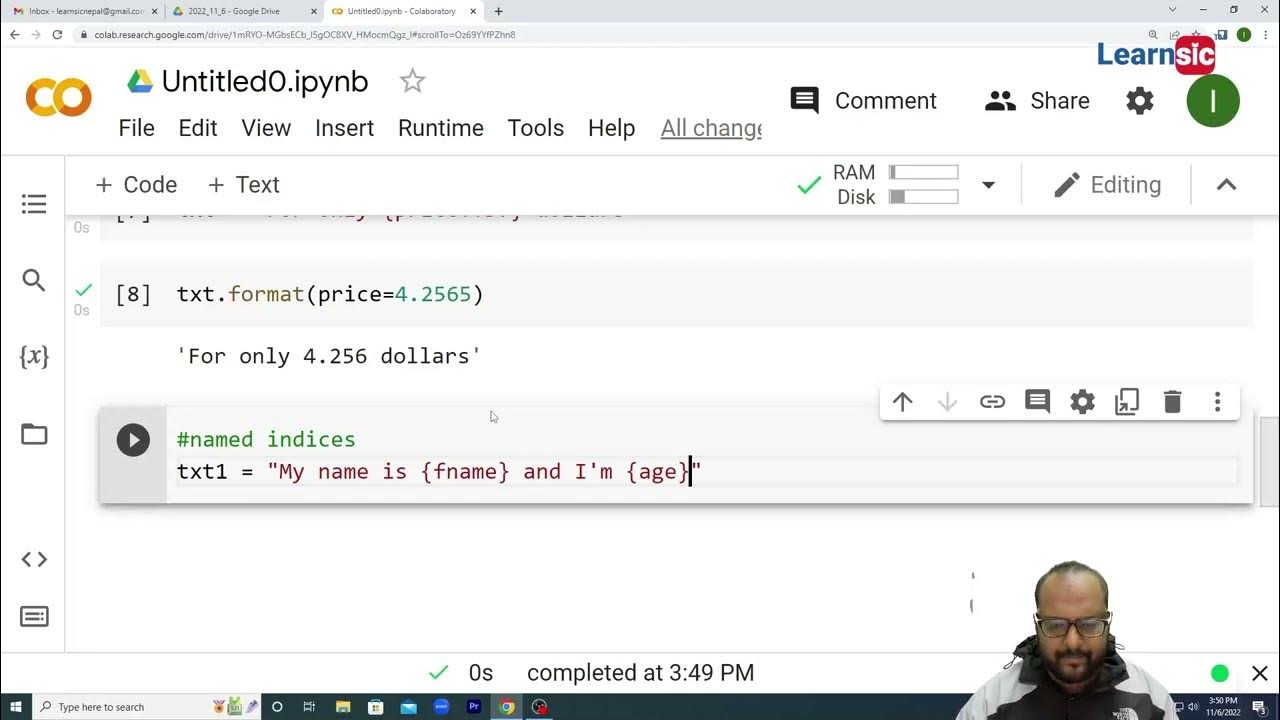Python for Beginners | Formatting Output | Learnsic Python Course - YouTube