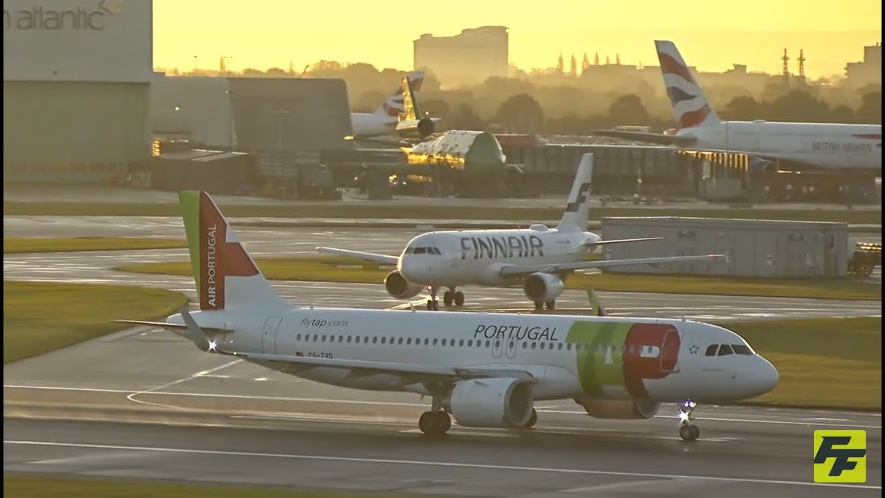 Live : London Heathrow Airport Runway Side - Thursday 16th Nov 2023 ...