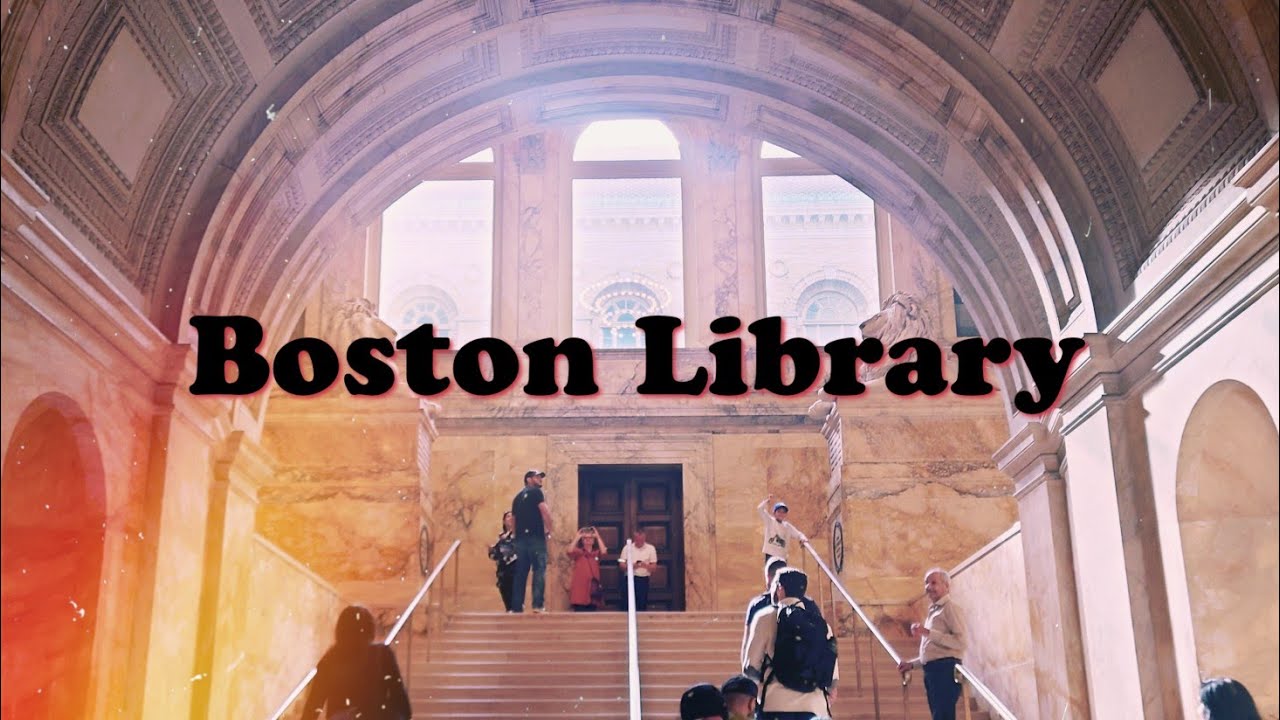 Boston Library - YouTube