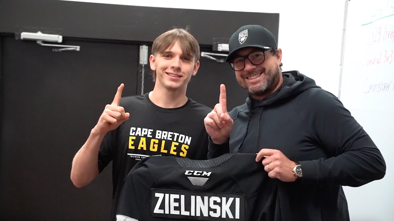 Greg Lynch Memorial 3v3 Draft 2024 | Cape Breton Eagles - YouTube