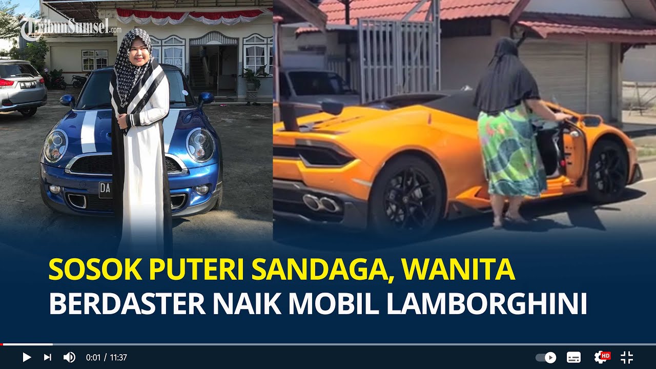 Sosok Puteri Sandaga, Wanita Berdaster Naik Mobil Lamborghini, Anak ...