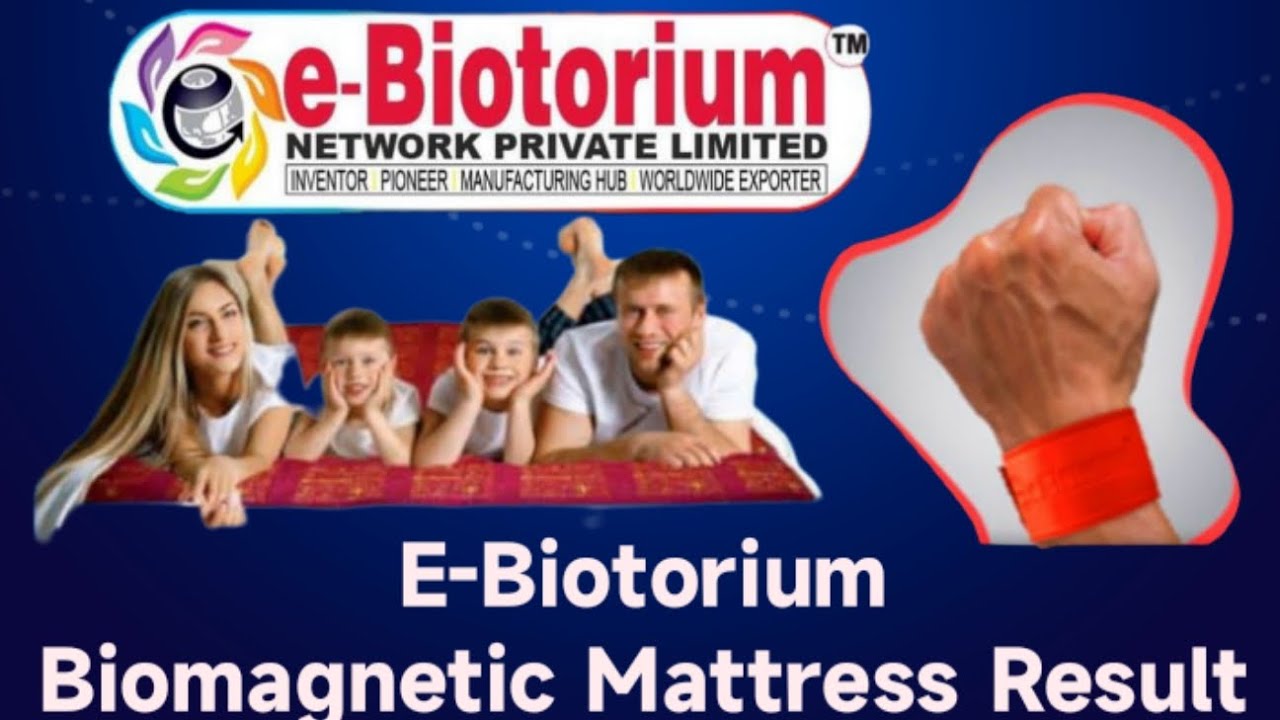 E-Biotorium Biomagnetic Mattress Result - YouTube