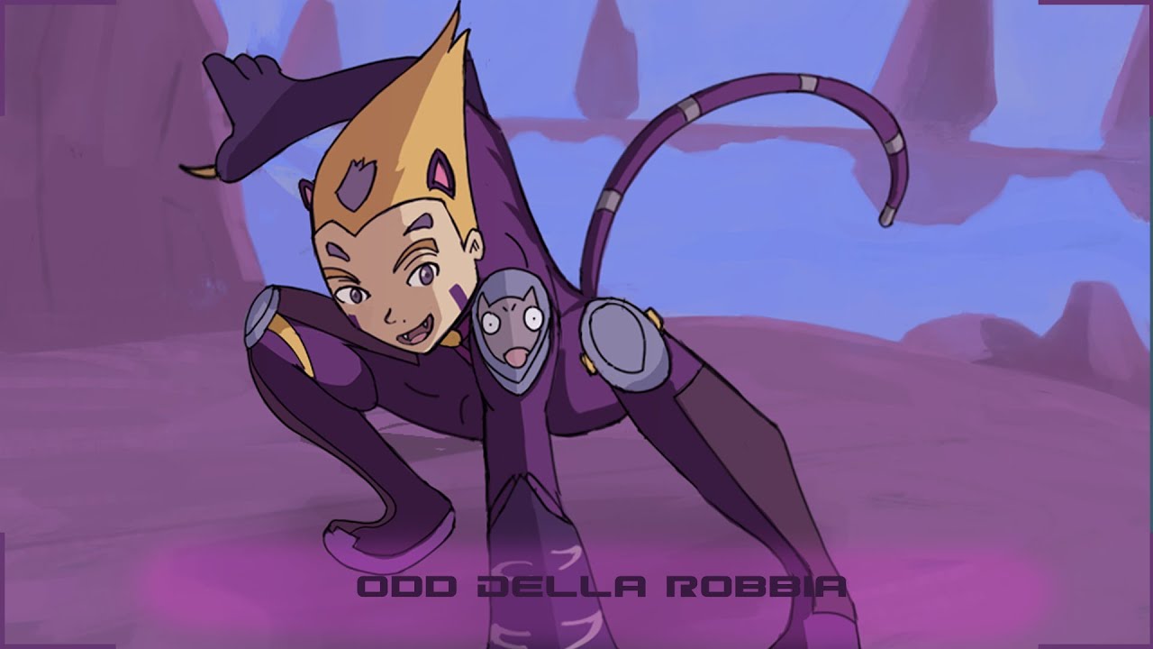 Odd Della Robbia - Timelapse/SpeedPainting [Code Lyoko] - YouTube