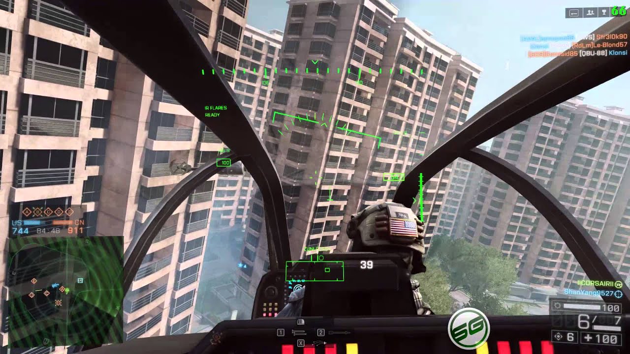 BF4 Winter Update Attack Helicopter Gameplay - Siege of Shanghai (Ultra ...