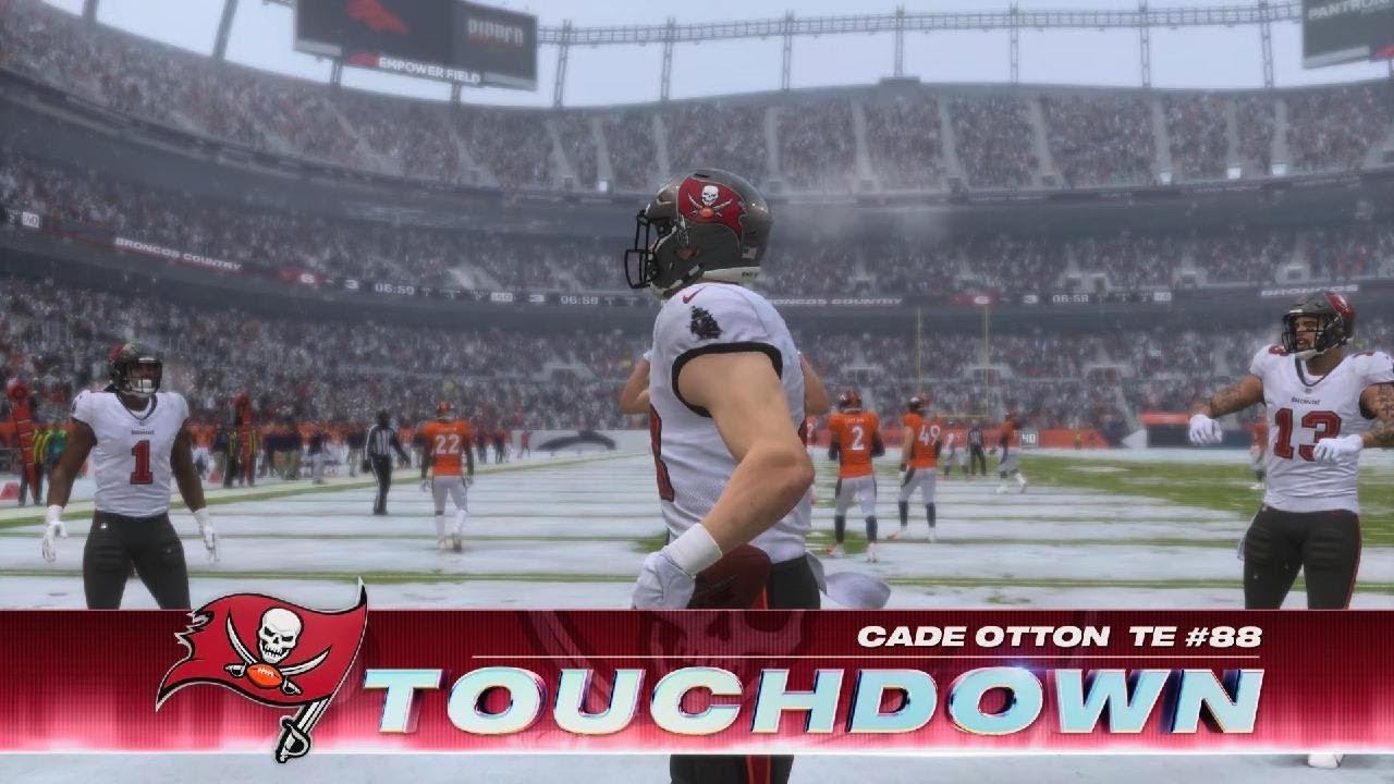 TOUCHDOWN TAMPA BAY 4K MADDEN NFL 24 - YouTube