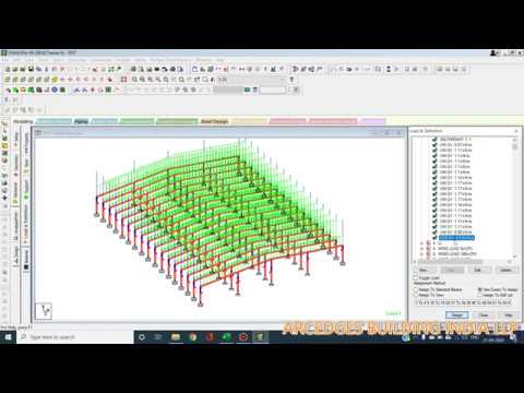 PEB 3D STAAD MODELER -V4 - YouTube
