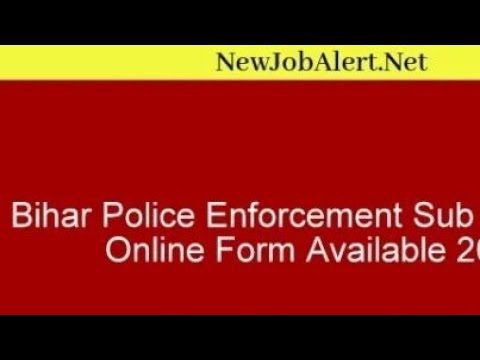 Recruitment of Enforcement Sub Inspector In BPSSC 2019-20 Online ...