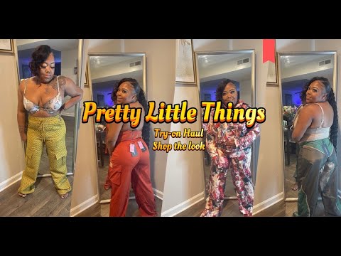 Pretty Little Things Try-on Haul 2023| Social Media Ads influence ...