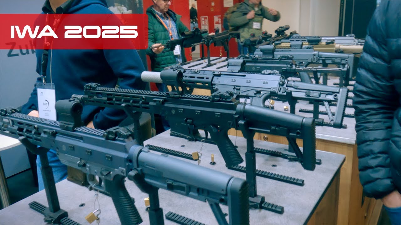 IWA 2025 - a big exposition of firearms, accessories and gear in ...