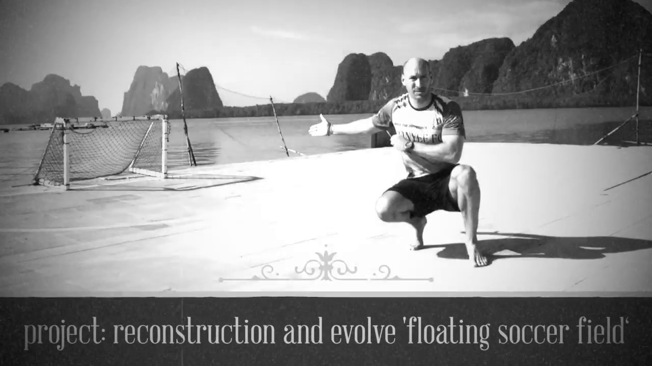 imagevideo 'floating soccer field', Koh Panyee, Panyee FC - YouTube