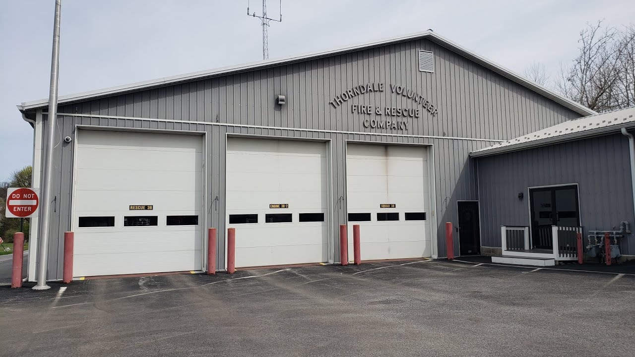 Trip to Thorndale Fire co Station 38 - YouTube