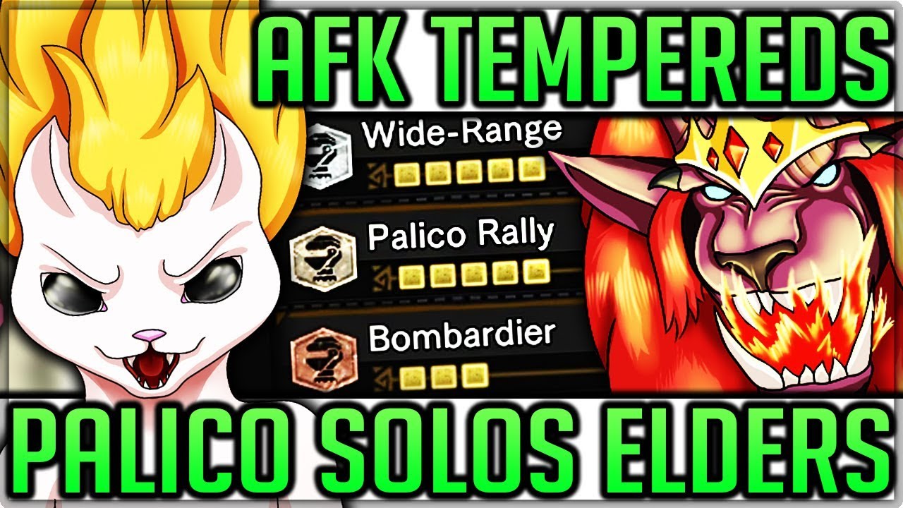 Pokemon Palico Build - 'AFK' Sub 20 Min Elder Dragons - Monster Hunter ...