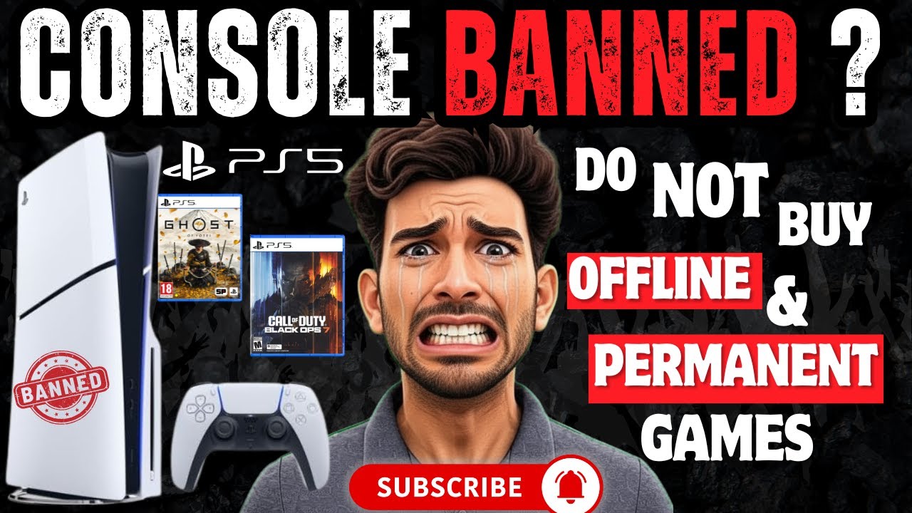 PS5 Console Ban Alert! | Is PS5 Game Renting Safe or Risky? | Full ...