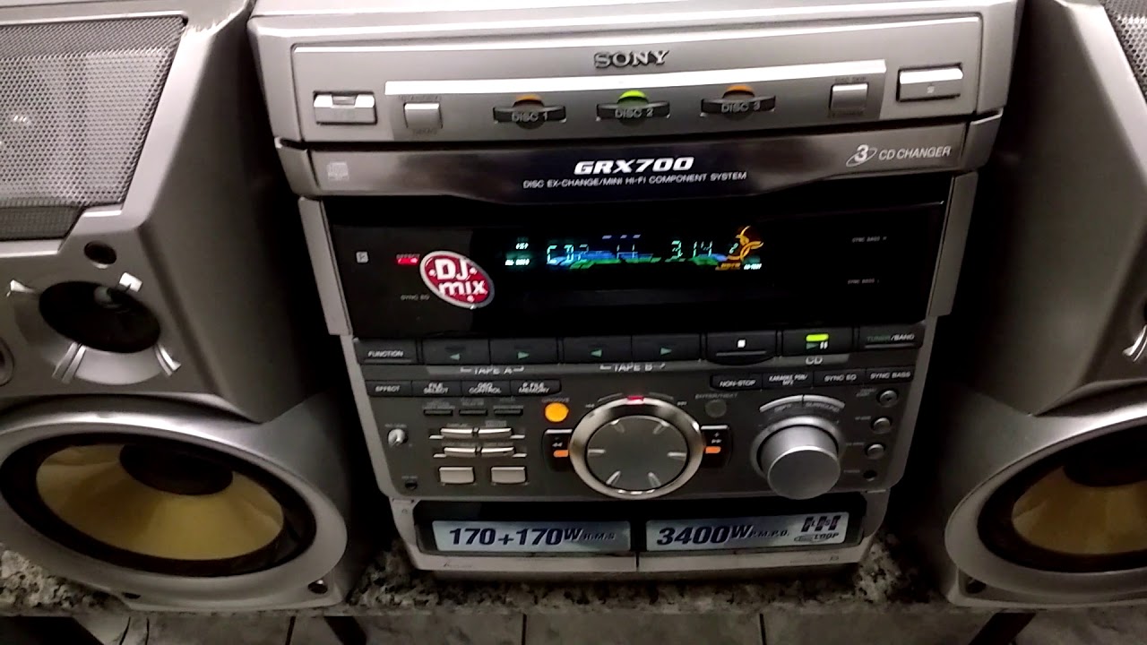 Sony GRX 700 Vendido!!! - YouTube