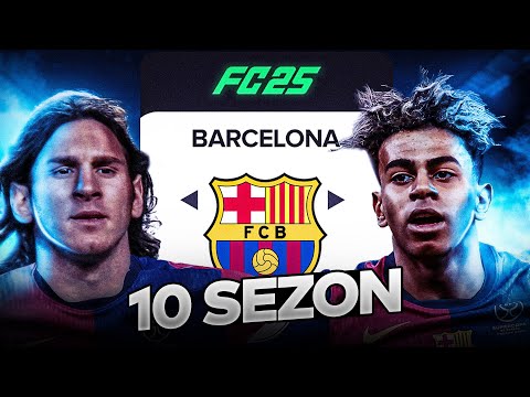 REKOR REBUİLD ! 10 SEZON BOYUNCA BARCELONAYI YÖNETTİM ! EA FC 25 BARCELONA REBUİLD