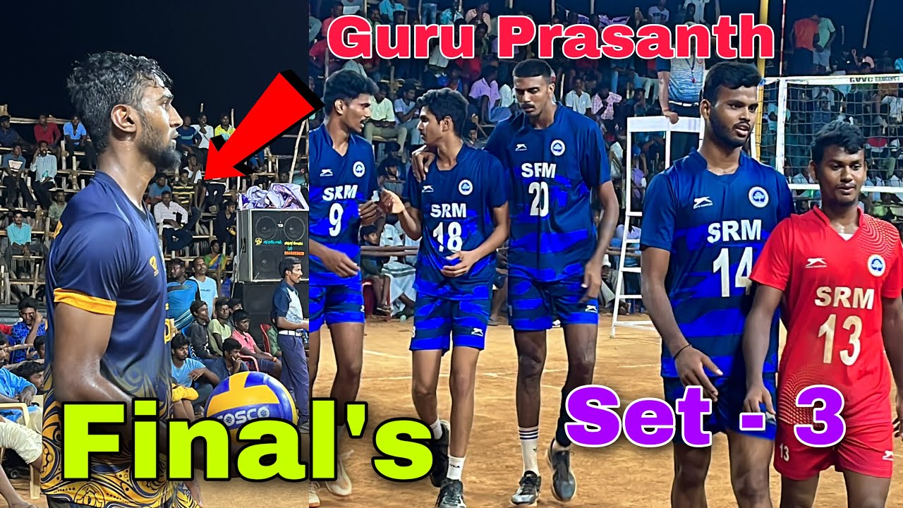 Excellent Final’s 👌 GST Chennai Vs SRM 🔥 Guru Prasanth ...