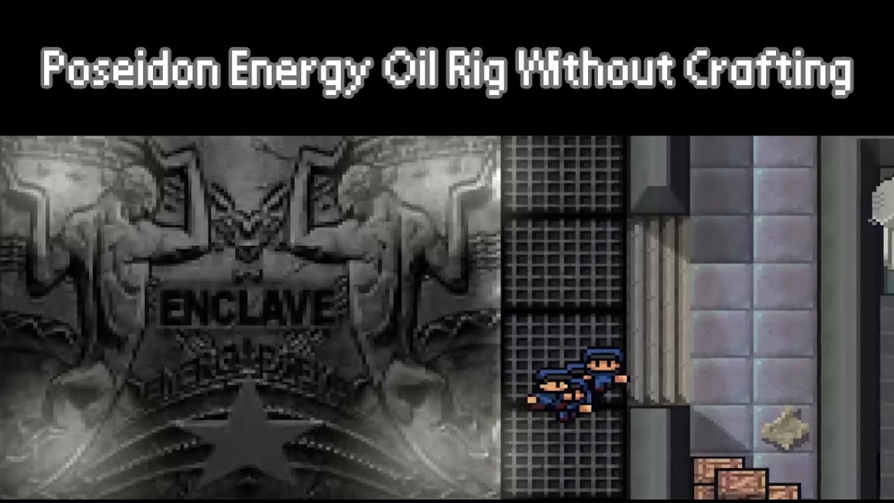 The Escapists Custom Maps Without Crafting: Poseidon Energy Oil Rig ...