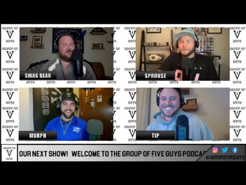 Group of Five Guys Podcast! American Conference Schedule Release ...
