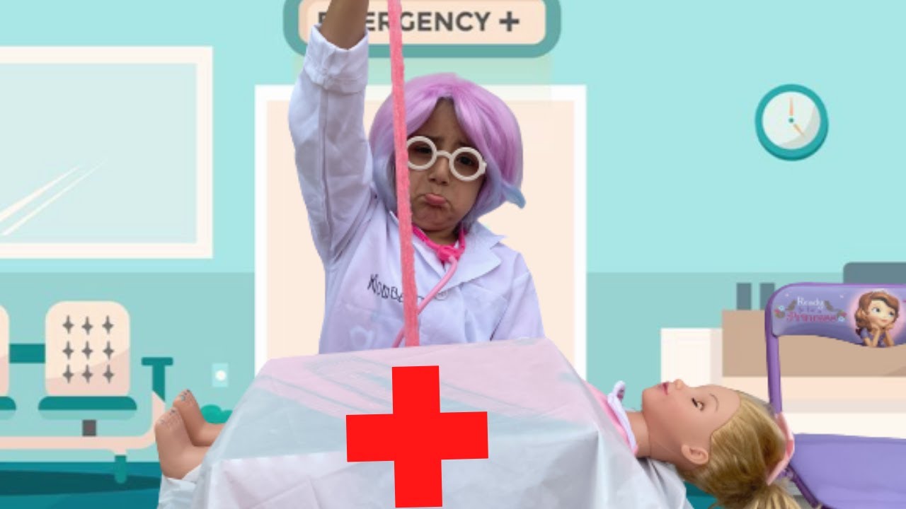 Pretend Play Doctor How Important it is Wash Your Hands! Visiting to ...