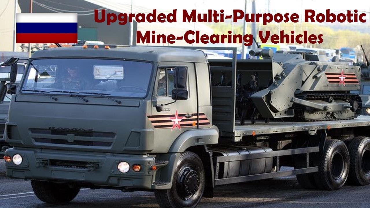 Over 20 Robotic Mine Clearance Vehicles to arrive for Russia’s ...